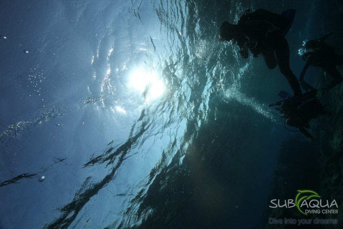 Kaş Diving canyon | SubAQUA Diving Center Kas